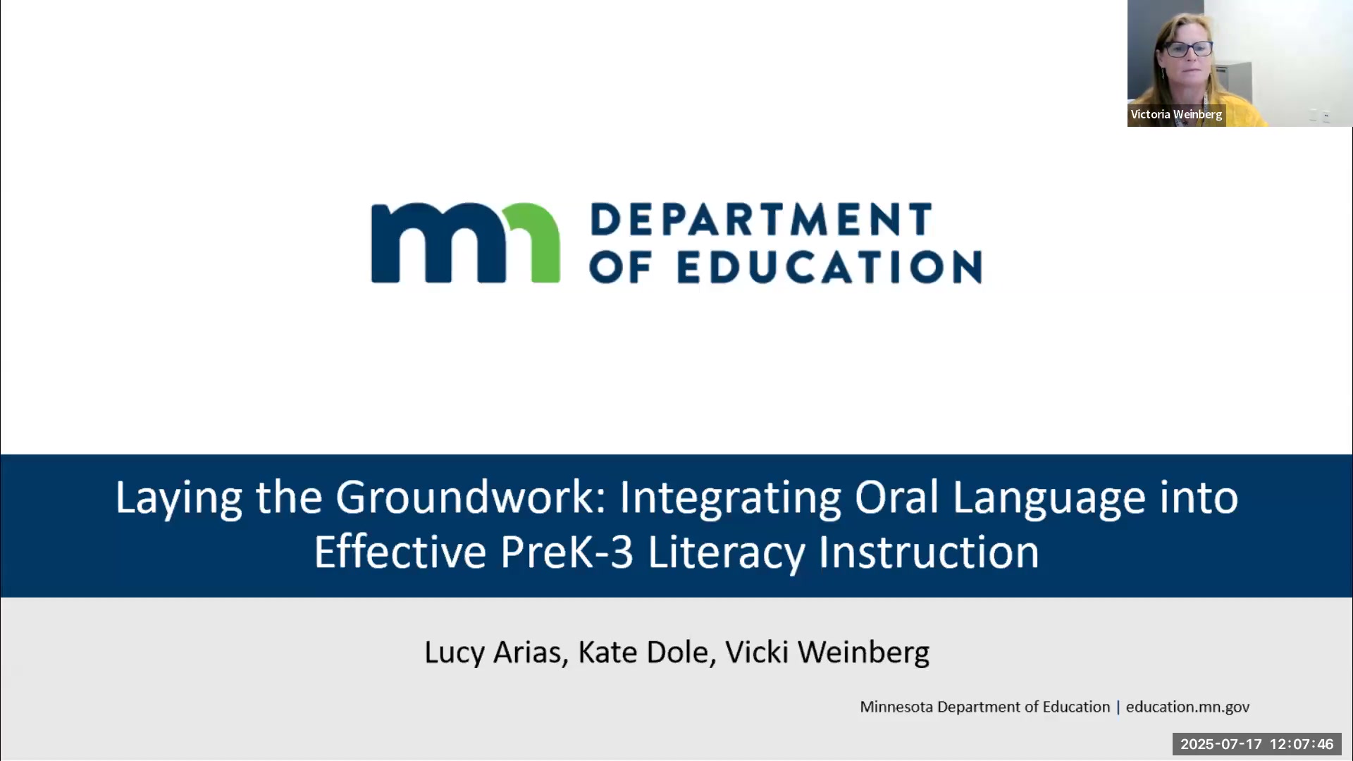 Oral Language Part 1: Laying the Groundwork: Integrating Oral Language ...